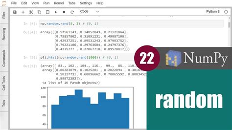 สอน Numpy การสร้างตัวเลขสุ่มที่มี Distribution แบบต่าง ๆ เช่น Uniform