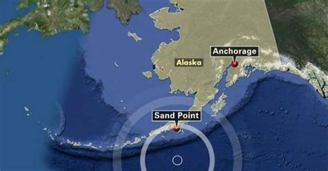 Powerful Alaska Earthquake Triggered Tsunami Warning Cbs News