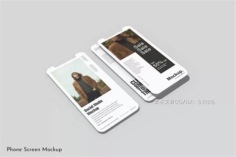 手机屏幕实物模型样机 Pdf Psd 视频diy