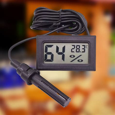 Mini Termômetro Higrômetro medidor de umidade e temperatura Mandi Brew Shop