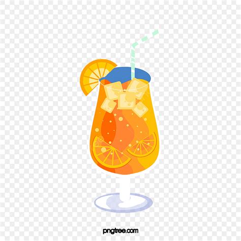 여름에 오렌지 주스 일러스트 음료 얼음 조각 오렌지 주스 음주 아이스 블록 Png 일러스트 및 Psd 이미지 무료 다운로드 Pngtree