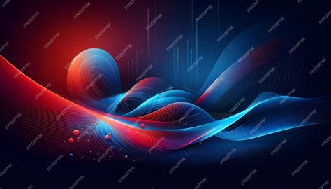 Premium Vector Blue Dot Sinusoidal Wave Rhythmic Abstract Art