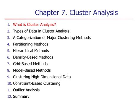 Ppt Chapter Cluster Analysis Powerpoint Presentation Free
