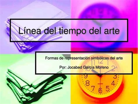 PPT Línea del tiempo del arte PowerPoint Presentation free download