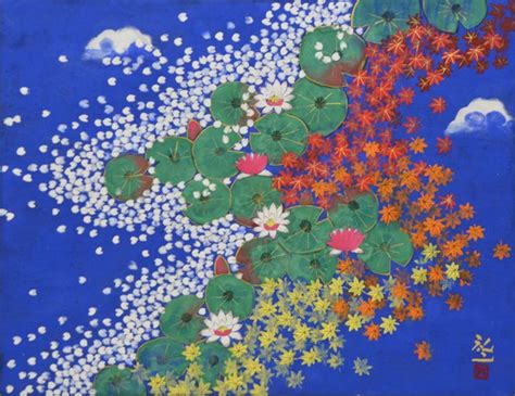 平松礼二 特集展 展覧会 ギャラリー 桜の木
