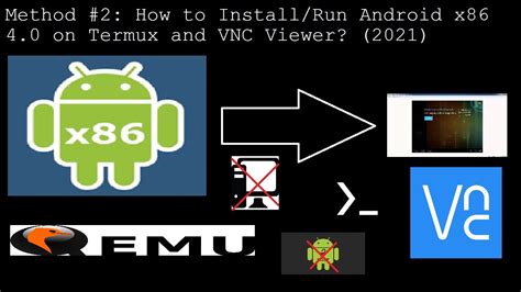 Method How To Install Run Android X On Termux And VNC Viewer On Android YouTube