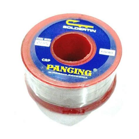 Jual Timah Solder Tin Tinol Tenol Pancing 0 8mm 60 40 10meter Shopee