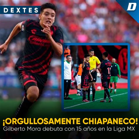 ¿quién Es Gilberto Mora El Joven Que Con 15 Años Debutó En La Liga Mx