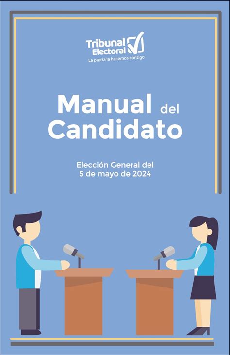 Tribunal Electoral Difunde El Manual Del Candidato Bayano Digital