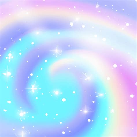 Fantasy Rainbow Background Vector Illustration · Creative Fabrica