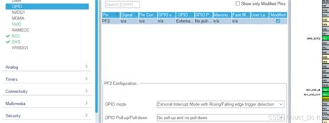 Stm32h743iit6 外部中断exti配置教程 Stm32cubemx实战stm32h743igt6 Csdn博客