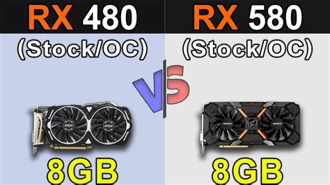 Rx 480 Vs Rx 580 Stock And Overclock Latest Drivers Updates Youtube