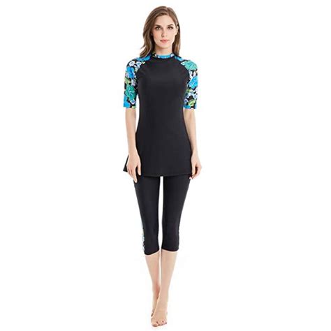 Peifu Floral Plus Size Kvinders Beskedne Badedragt Vicedeal