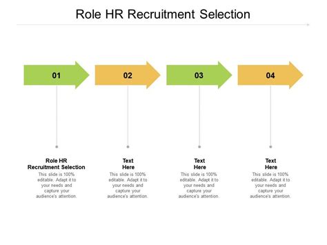 Role Hr Recruitment Selection Ppt Powerpoint Presentation Outline Format Cpb Presentation
