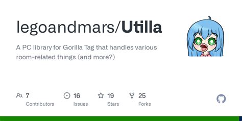 GitHub Legoandmars Utilla A PC Library For Gorilla Tag That Handles Various Room Related