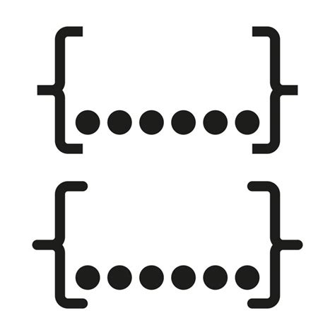 Brackets Symbol Vectors And Illustrations For Free Download