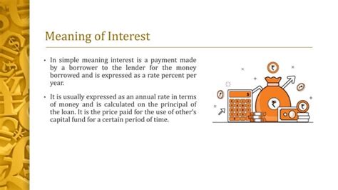 Types Of Interest Pptx