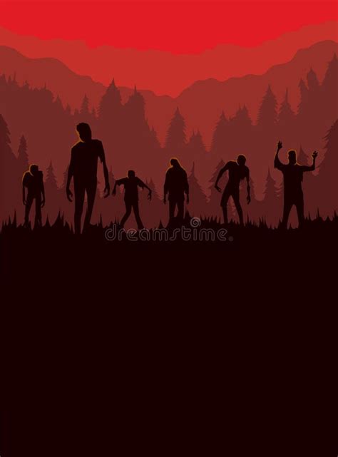 Zombie Horde Stock Illustrations 88 Zombie Horde Stock Illustrations