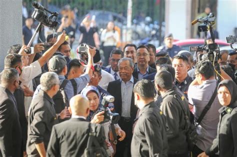 Muhyiddin Charged With Four Counts Of Corruption For Allegedly