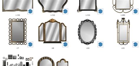 European Mirror Sketchup Model Download Id 132000004 Hillhome 3d