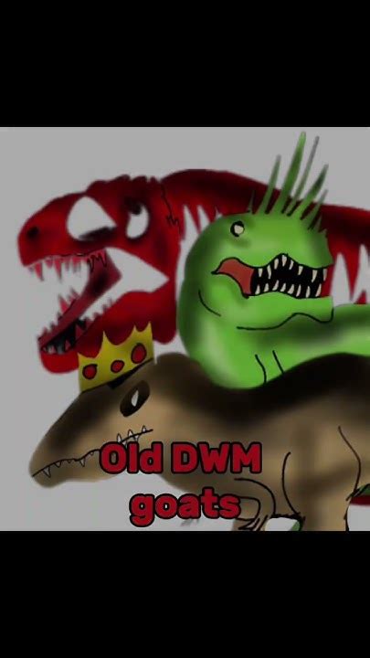 Old Dwm Goats Vs New Dwm Goats Dinosaur World Mobile Shorts Edit Dinosaurworldmobile Youtube