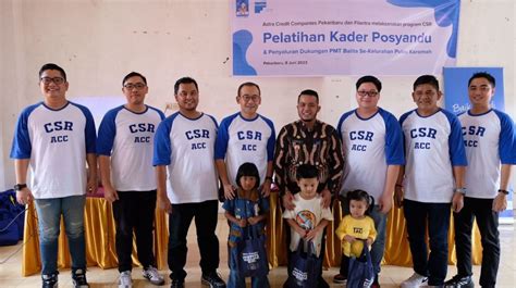 ACC Gelar Pelatihan Kader Posyandu Di Pekanbaru Berkontribusi Aktif