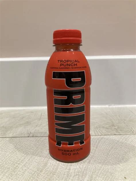 Prime Hydration Energy Drink 500ml Tropical Punch Flavour Logan Paul