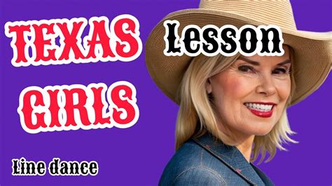 Texas Girls Line Dance Lesson Youtube
