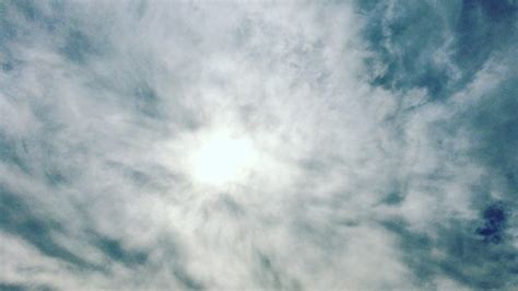Небо над океаном. Солнце за облаками. Облачное небо. | Clouds, Outdoor