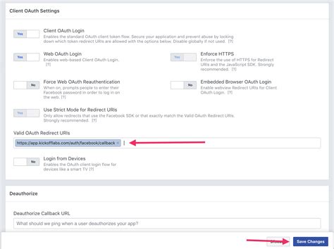 Use Your Own Facebook App For Facebook Signup KickoffLabs