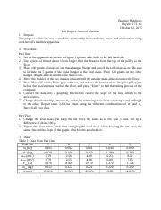 Physics Lab Write Up Atwood Docx Beatrice Matthews Physics October Lab Report