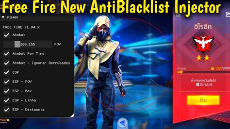 Free Fire New Psh4x Injector Auto Headshot And Esp Location Ob37
