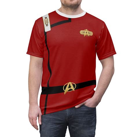 Star Trek Twok Uniform The Wrath Of Khan Costume Unisex Etsy