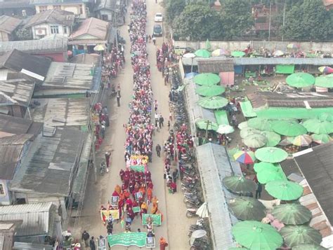 ကချင်ပြည်နယ်၊ တနိုင်းမြို့တွင် Mndaa အကြမ်းဖက်အဖွဲ့က ဗုဒ္ဓဘာသာအပေါ် ရည်ရွယ်ချက်ရှိရှိ စော