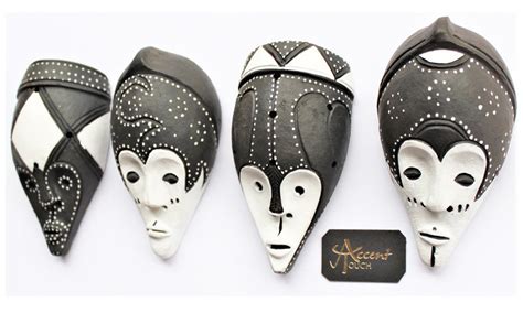 Naoussi African Passport Mask 3 X 52 Accent Touch