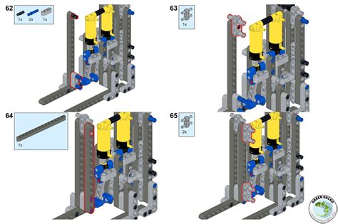 Pro Instructions Inline 4 Cylinder Turbo Lego Pneumatic Engine