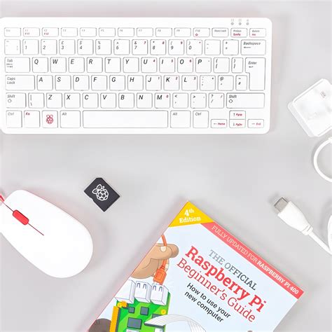Official Raspberry Pi 400 Desktop Kit With Official Us Keyboard