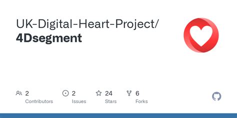 Github Uk Digital Heart Project4dsegment