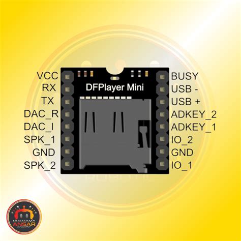 Dfplayer Mini Mp3 Module Ma Robotic
