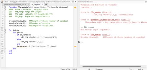 Explanation Of 2nd Step From Read Me File · Issue 4 · Xiangyu Gao Mmwave Radar Signal
