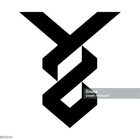 직업적인 혁신적인 이니셜 Zy 로고 및 Yz 로고 문자 Zy 또는 Yz 미니멀하고 우아한 모노그램 프리미엄 비즈니스 예술적