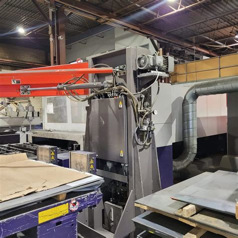 4000 Watt Bystronic Bylaser 4400 Co2 Laser 2012 5 X 10 Table With Bystronic Byloader Bsl