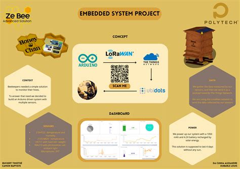 beep autonomous embedded system via lorawan communication monitoring