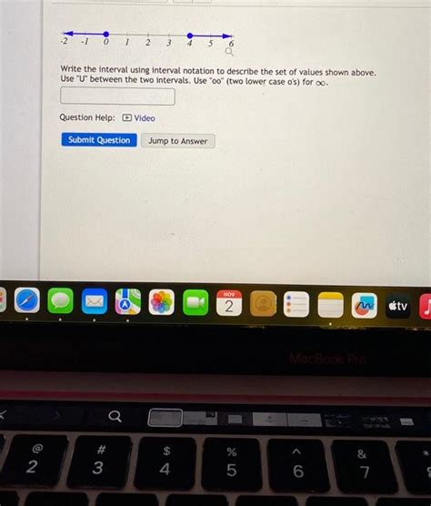 Solved Write The Interval Using Interval Notation To Chegg Com