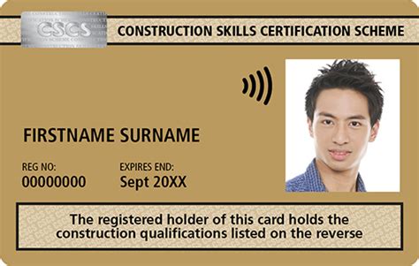 Gold Skilled Worker Official Cscs Website