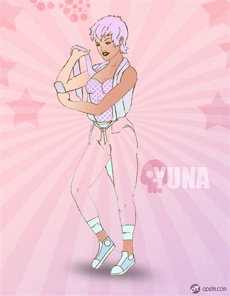 Yuna By Blud Shot On Newgrounds