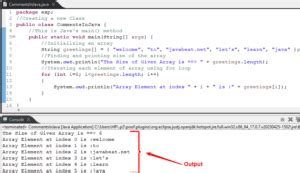 How To Comment Multiple Lines In Java