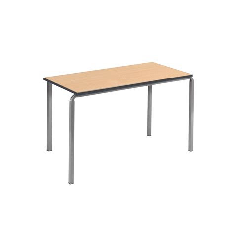 Reliance Rectangular School Classroom Beech Table Desk 1100x550
