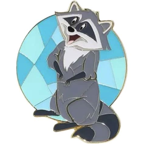 72065 Meeko Boxlunch Princess Sidekick Stained Glass Portraits