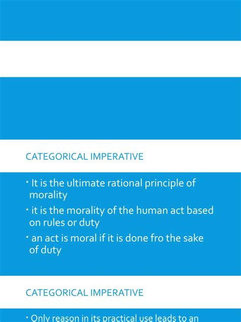 Kants Categorical Imperative Pdf